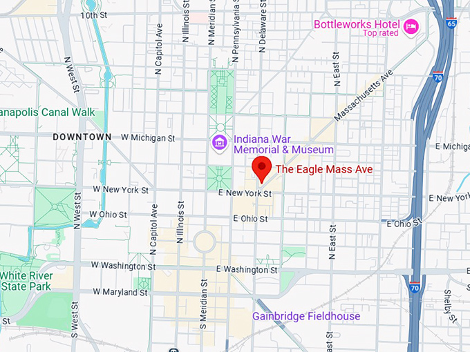 16. the eagle mass ave map