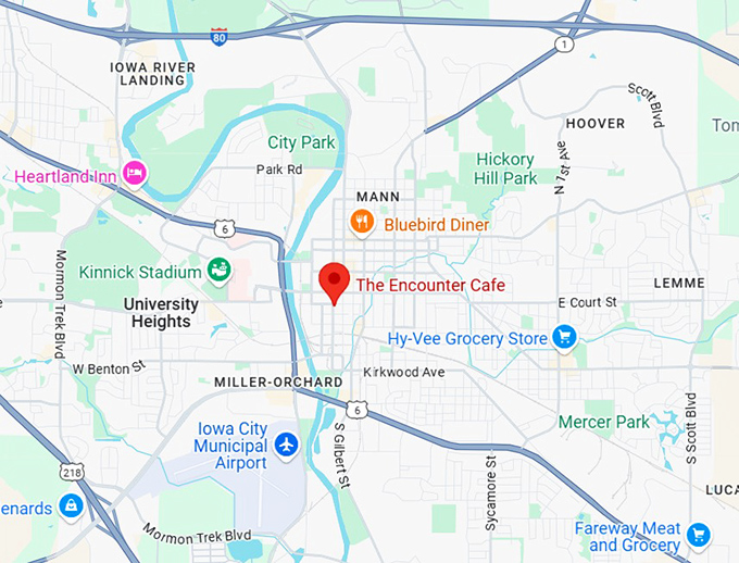 16. the encounter cafe map