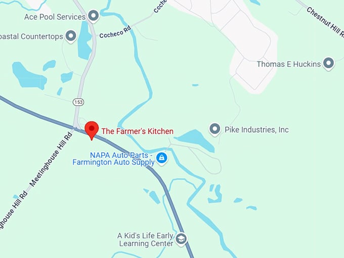 16. the farmer's kitchen map