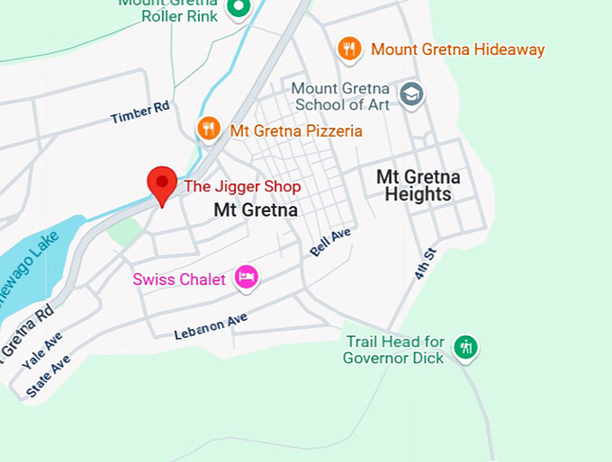 16. the jigger shop map