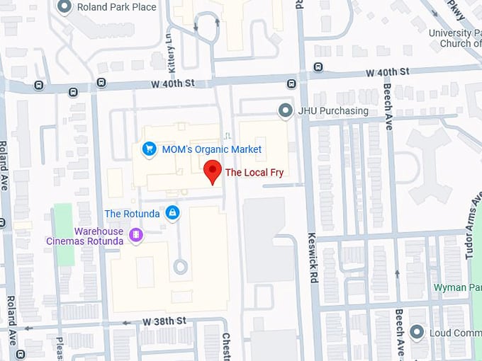 16. the local fry map