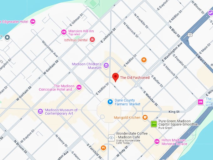 16. the old fashioned map