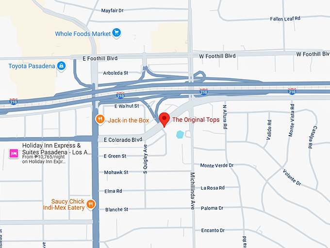 16. the original tops map