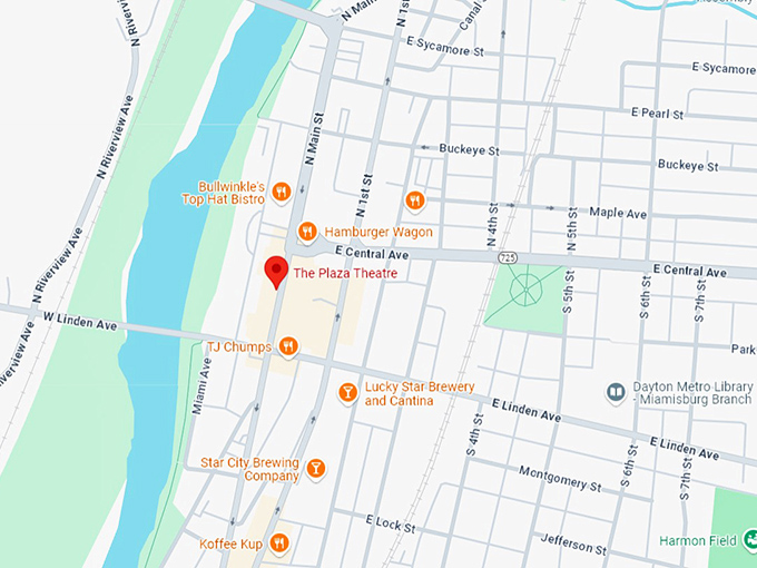 16. the plaza theatre map