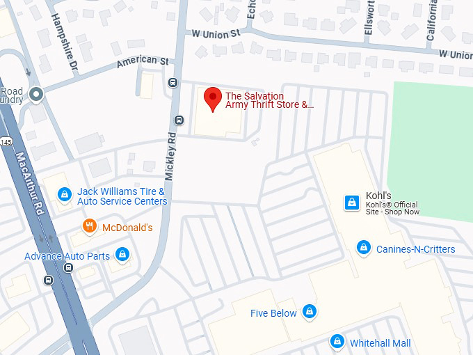 16. the salvation army thrift store & donation center map