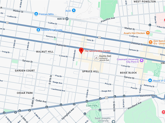 16. the second mile center map