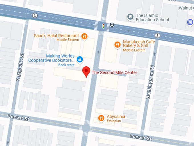 16. the second mile center map