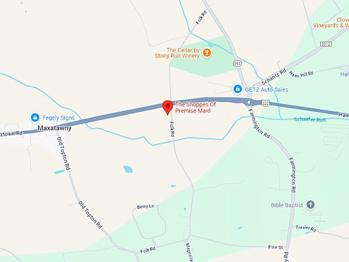 16. the shoppes of premise maid map