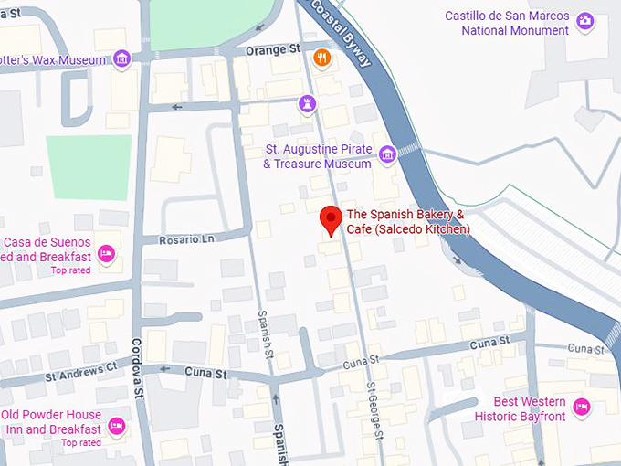 16. the spanish bakery & cafe (salcedo kitchen) map