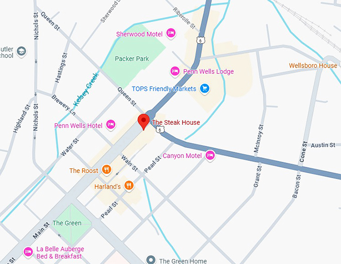 16. the steak house map