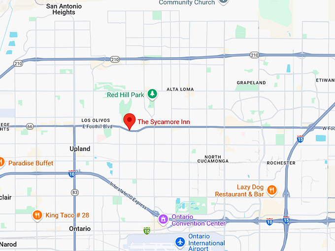 the sycamore inn map