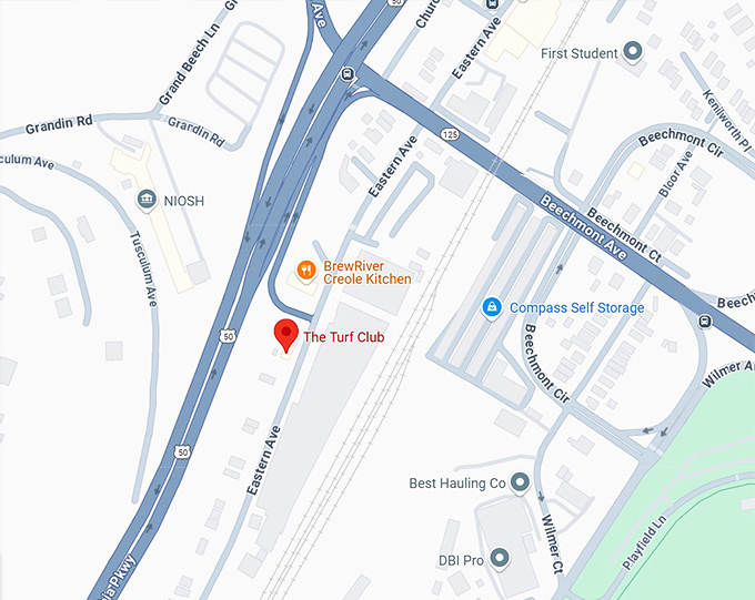 16. the turf club map