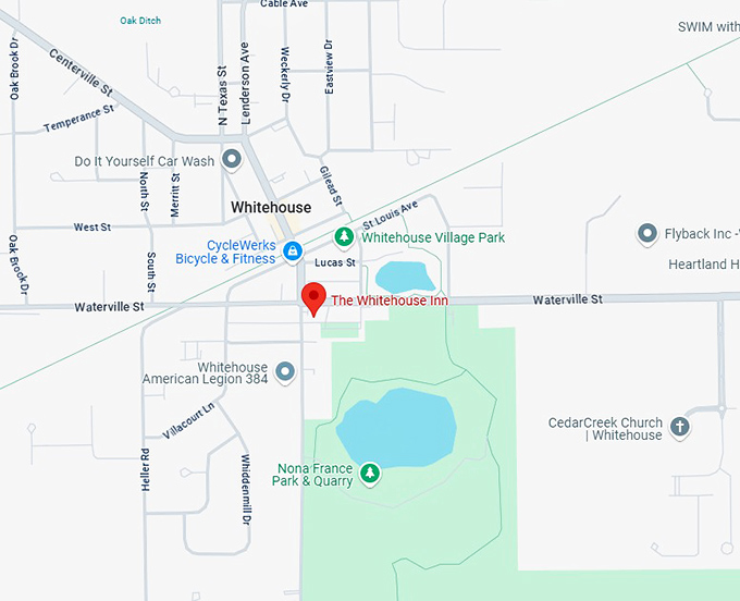 16. the whitehouse inn map