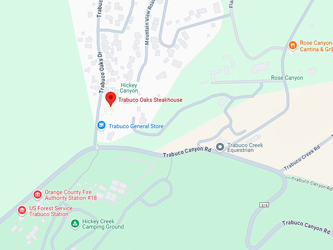 16. trabuco oaks steakhouse map