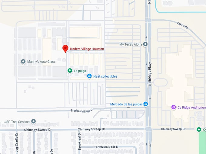 16. traders village houston map