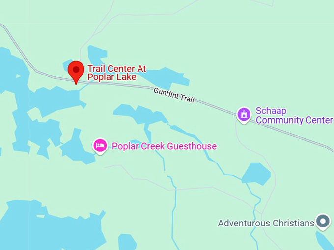trail center at poplar lake map