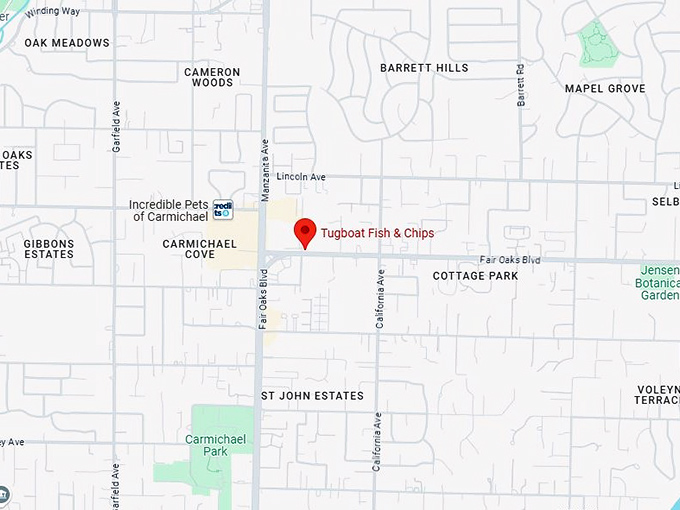 16. tugboat fish & chips map