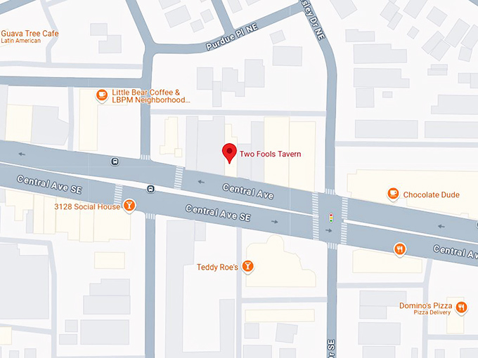 16. two fools tavern map