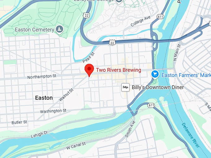 16. two rivers brewing map