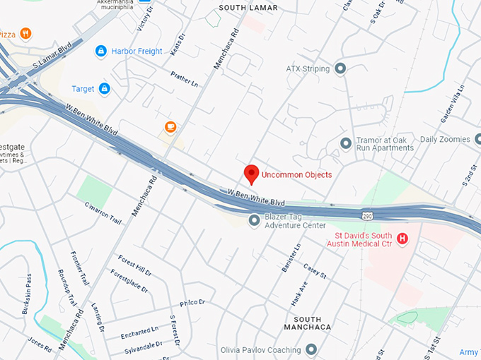 16. uncommon objects map