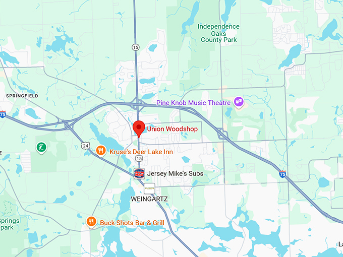 16. union woodshop map