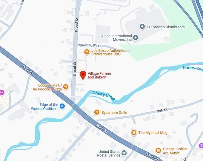 16. village farmer and bakery map