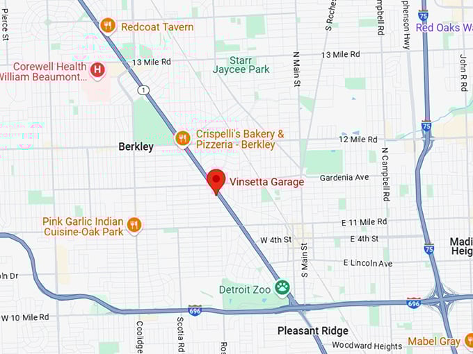 16. vinsetta garage map