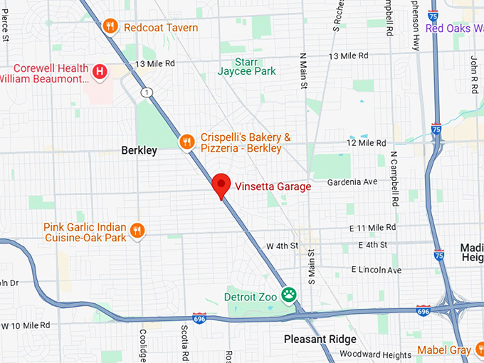 16. vinsetta garage map