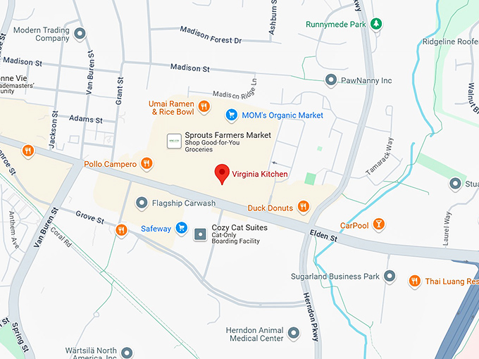 16. virginia kitchen map