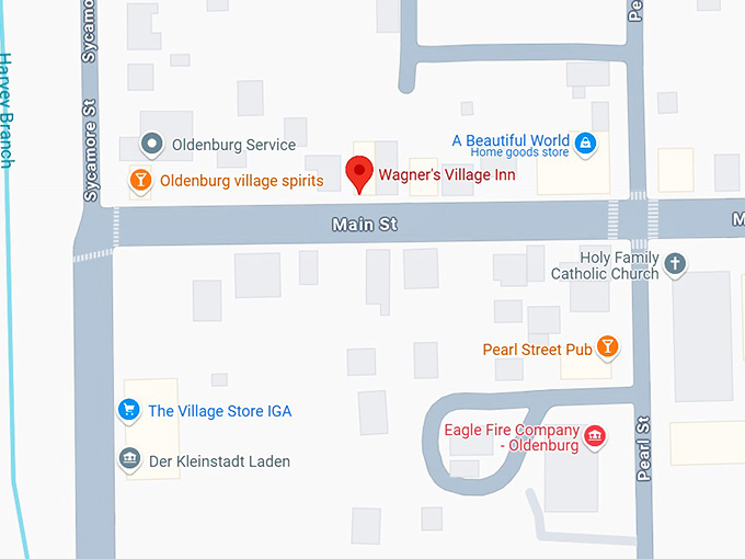 16. wagner's village inn map