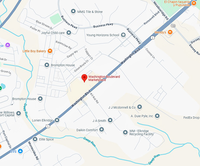 16. washington boulevard marketplace map