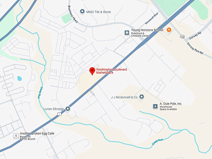 16. washington boulevard marketplace map