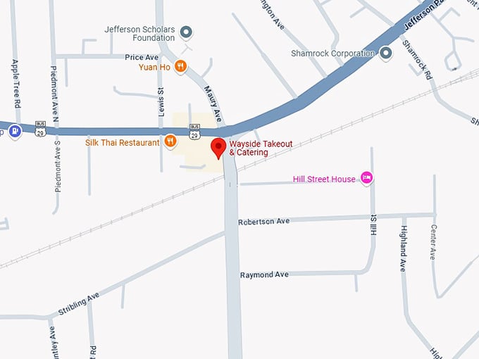 16. wayside takeout & catering map