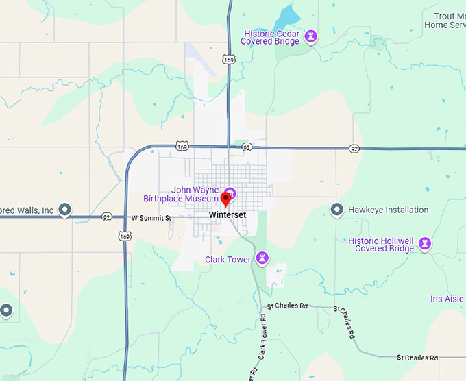 Where: Winterset, IA 50273