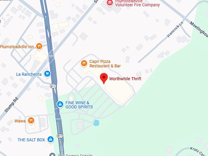 16. worthwhile thrift map