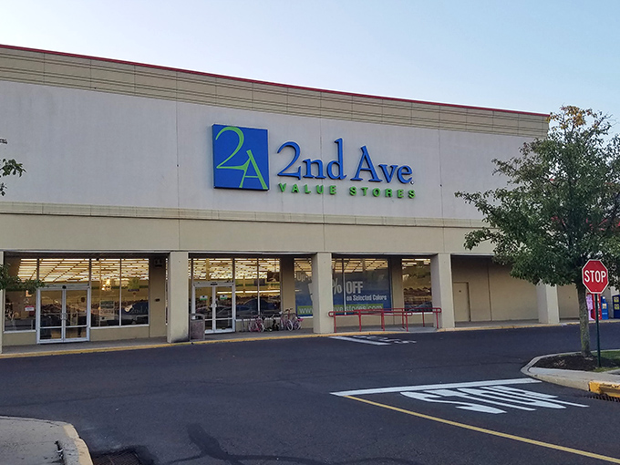 "The blue sign beckons like a thrifting lighthouse. 2nd Ave Value Stores promises treasure hunting on an epic scale."