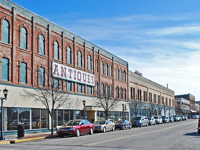 Bay City's historic downtown charms with its brick buildings and antique shops &ndash; small-town character with big personality!