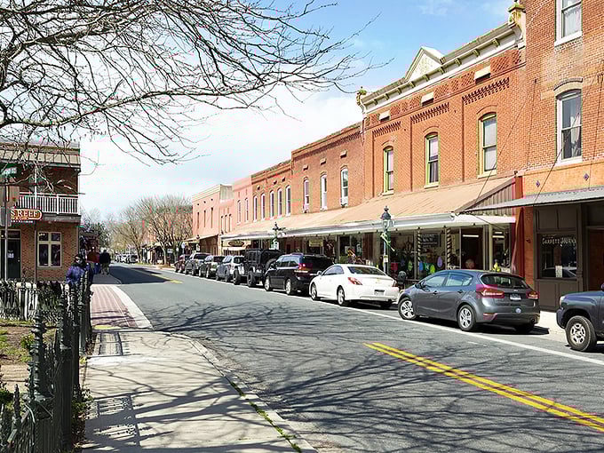 Berlin's historic Main Street looks like it was plucked straight from a Norman Rockwell painting, with brick buildings that have witnessed generations of small-town life.