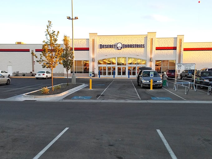 The Deseret Industries Nampa storefront stands like a treasure chest waiting to be unlocked. Bargain hunters, prepare for adventure!