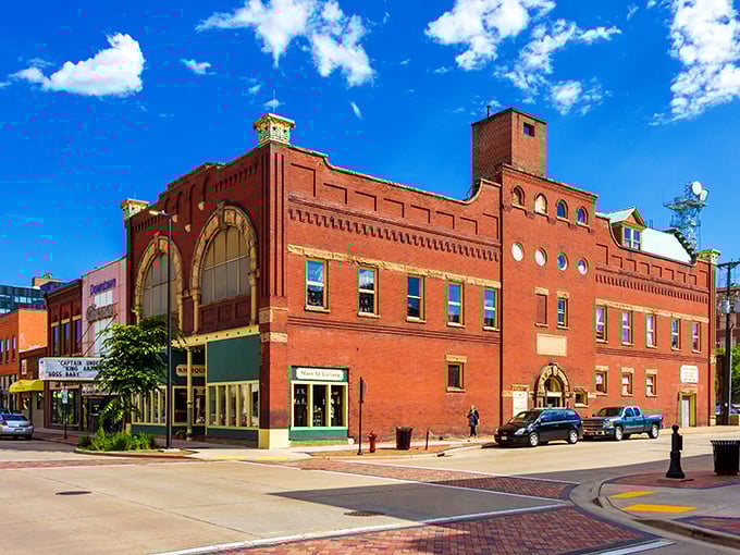 Downtown Eau Claire's historic brick buildings stand like friendly sentinels, welcoming visitors with small-town charm and big-city amenities.