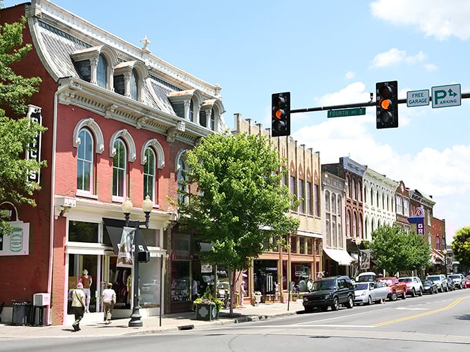 Franklin's historic Main Street looks like a movie set where every brick has a story to tell.