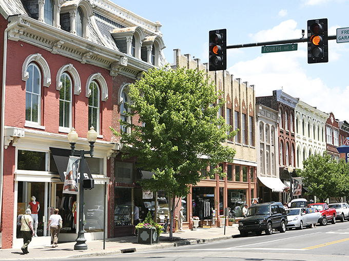 Franklin's historic downtown looks like a movie set where every brick building has a story to tell. Main Street charm without the big city price tag!
