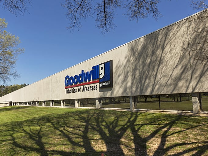 The Goodwill mothership has landed! This massive Little Rock headquarters looks more like a corporate campus than a thrift store.