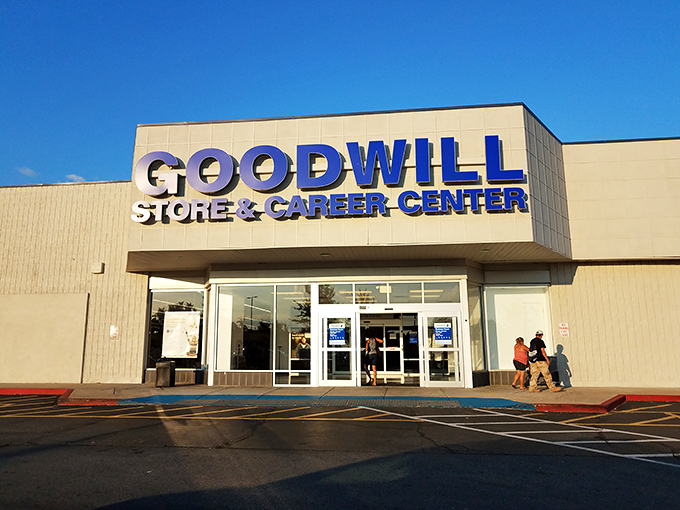The Goodwill mothership has landed! This sprawling treasure trove promises adventures in bargain hunting that'll make your wallet sing.