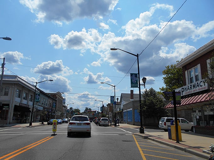 Hammonton's Main Street feels like stepping into a Norman Rockwell painting, where your Social Security check stretches further than your imagination.