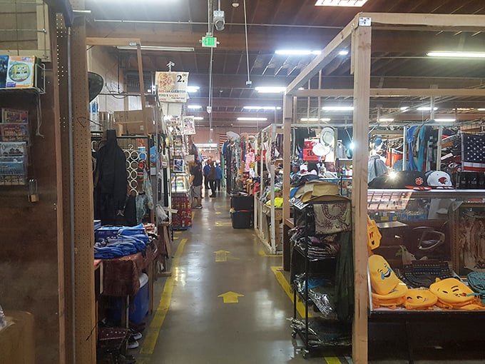 La Pulga Fant&aacute;stica: Treasure hunting paradise! Endless aisles of possibility where one person's castoffs become another's prized discoveries.