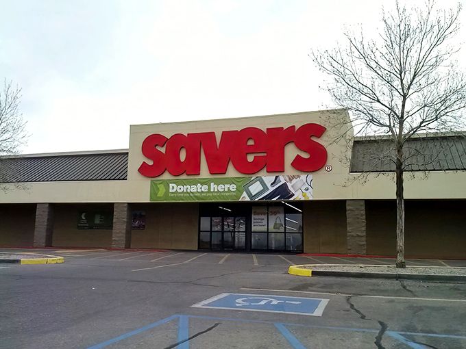 The Savers mothership has landed! This massive donation center promises treasures waiting to be discovered inside those unassuming walls.