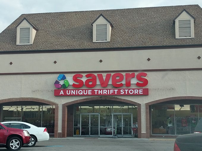 Savers by day: A thrift hunter's paradise with a storefront that belies the treasure trove waiting inside.