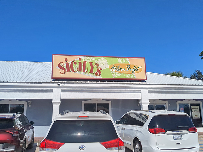 Sicily's brings Italian comfort to the Coast - that packed parking lot tells the whole story.