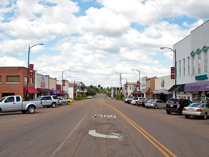 Starkville's Main Street whispers small-town charm with its brick storefronts and unhurried pace &ndash; where your Social Security check stretches like Sunday afternoon.
